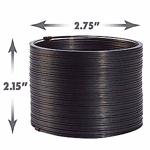 Collector’s Slinky The Original Walking Spring Toy, Black Metal Slinky, Toys for 3 Year Old Girls and Boys, Party Favors, Fidget Toys, by Just Play