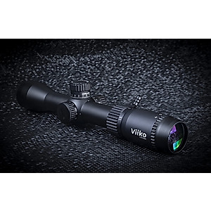 Viiko Long Eye Relief Scope 1.5-7x42 Half Mildot Illuminated Reticle 7.8’ Eye Relief Fits Mosin 1891/30 M39 M44 Huge Eye Box Switch Viewer