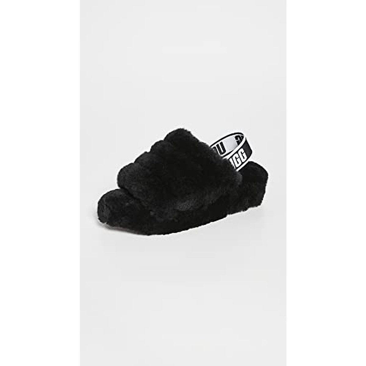 UGG® Women's Fluff Yeah Slide Black 6 M