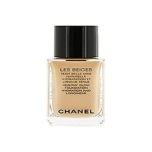 CHANEL LES BEIGES Healthy Glow Foundation Hydration and Longwear B30 (medium with neutral undertones)