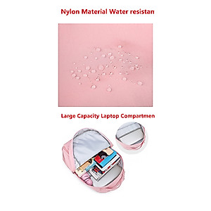 COSABZ Anime Anya Forger Backpack Cosplay Kawaii Backpack Schoolbag Mochila Bag With Pendant For Girls Pink (4)