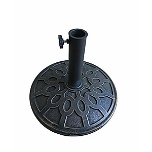 SUQ I OME Outdoor Patio Umbrella Parasol Base Stand Replacement Hole Ring Plug Cover and Cap 2.1 inch (1 pc , Black)