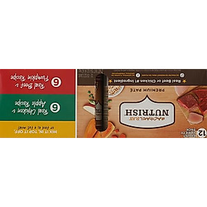 Rachael Ray Nutrish Premium Pate Wet Dog Food, Chicken and Beef Variety Pack, 13 Ounce Cans (Pack of 12)