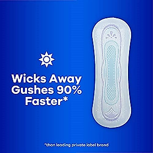 Always Ultra Thin, Feminine Pads For Women, Size 2 Long Super Absorbency, Multipack, Without Wings, Unscented, 40 Count x 3 Pack (120 Count total)