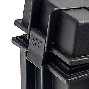 Ultra PRO - Black Stackable Deck Box - Protect & Store up to 100 Standard Size Sports Cards, Gaming Cards, Trading Cards, Or any Other Collectible Standard Size Cards, Protect Against The Elements