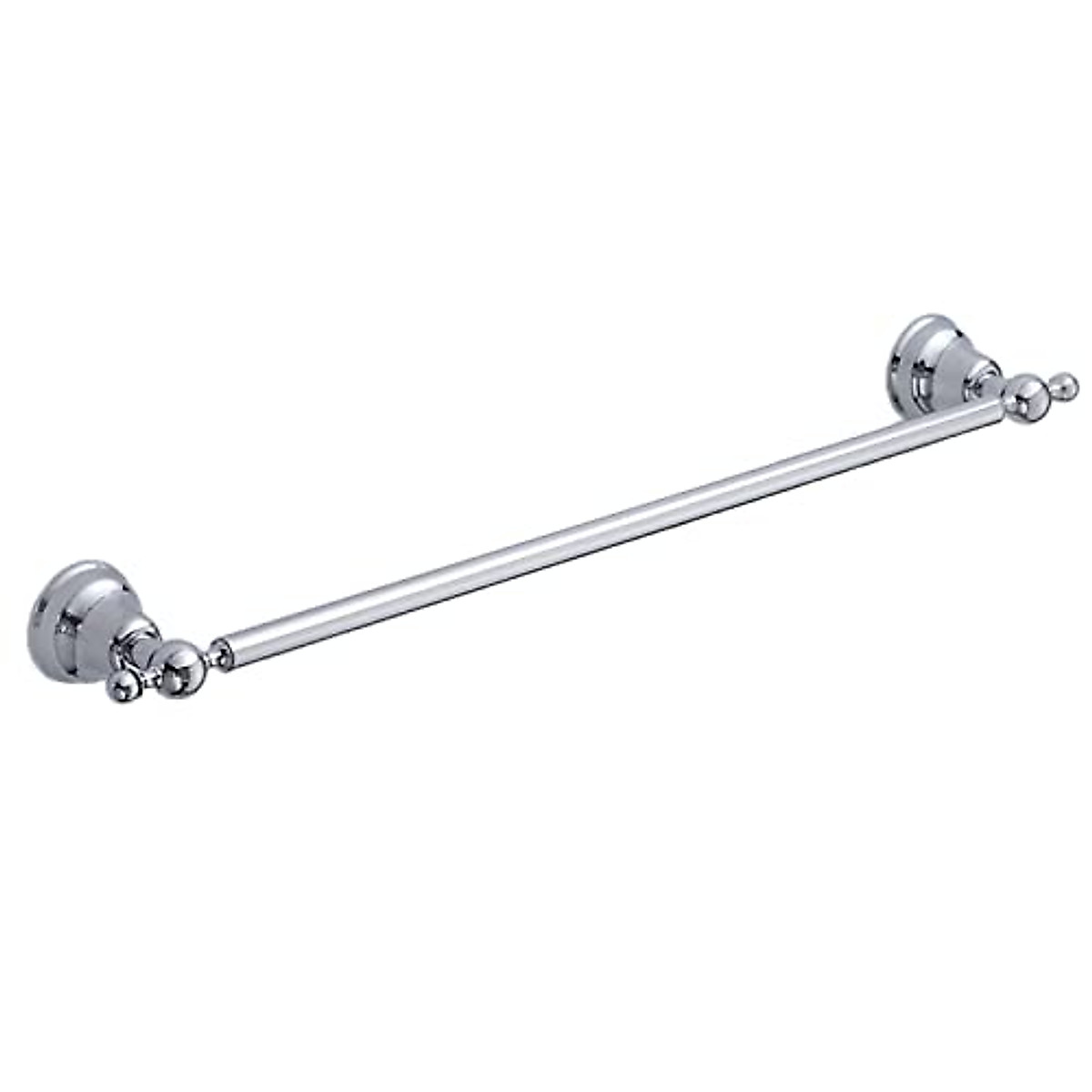 ONEMTB Wall Mounted Towel Bar Silver, SUS 304 Stainless Steel Bathroom Towel Rack Length 63cm Modern Towel Holder for Hostel Apartment, Home Décor-63cm