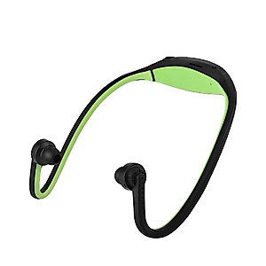 Serounder Bluetooth Headset, Sport Wireless Bluetooth 4.1 Neckband Earphone Stereo Headphones Headset w/Mic, TF Card Slot and Hands-Free Calls(Green)