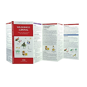 Wilderness Survival: A Folding Pocket Guide on How to Stay Alive in the Wilderness (Pocket Naturalist)