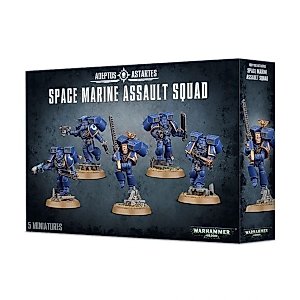 Warhammer 40k Space Marines Assault Squad GWS 48-09