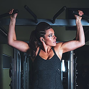 SANKTON True Wireless Earbuds, TWS Bluetooth Headphones Stereo Sound Earphones, 55H Playtime Wireless Charging Case, Sweat Proof Dual Bluetooth 5.1 Headset for Sports