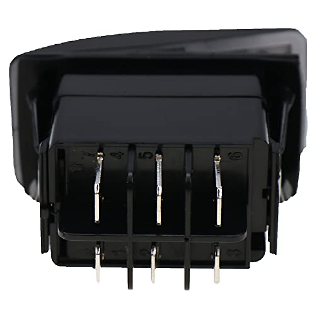 DVPARTS Rocker Switch DPDT Spade ON-Off-(ON) 0D4767 for Generac RV Guardian Generator