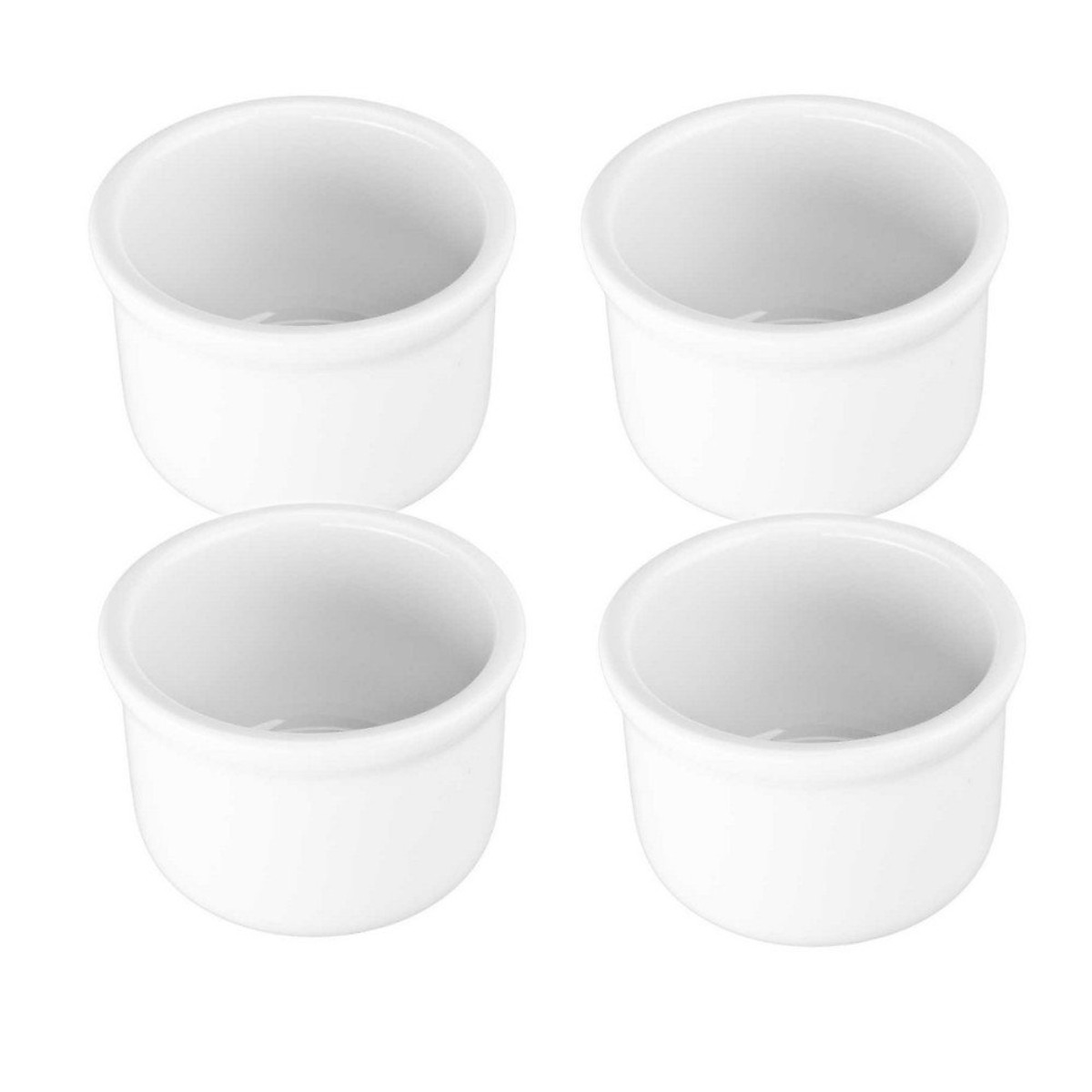 BIA Cordon Bleu 16-Ounce White Porcelain Chili Bowls, Set of 4