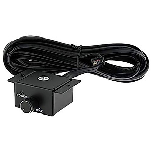 DS18 CANDY-X1B Amplifier in Black - Class D, Monoblock, 1800 Watts Max, Digital, 1/2/4 Ohm, with Remote Subwoofer Level Controller - Compact Amplifier for Speakers in Car Audio System