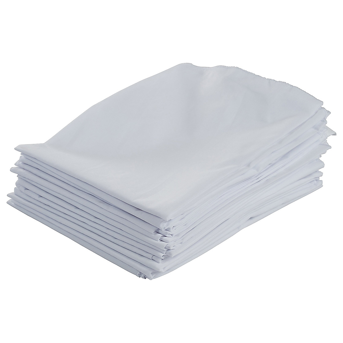 ECR4Kids Cot Sheet, Standard Size, Rest Time Accessories, White, 12-Pack