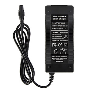 42V Charger PowerFast for 36V Pocket Mod Sports Lithium Battery Charger for 10Series 36V Battery Charger