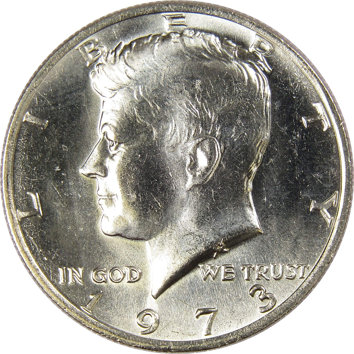 1973 Kennedy Half Dollar BU Uncirculated Mint State 50c US Coin Collectible