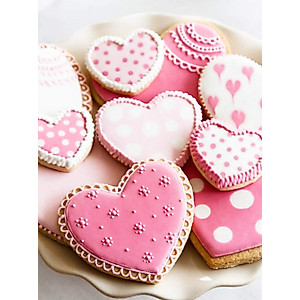 Kanntie 3 Pieces Heart Cookie Cutter Set - Premium Stainless Steel