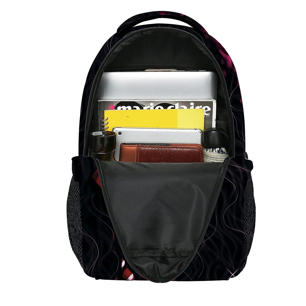 GALIRVC African Black Girl Bookbag Cute Backpack Casual Schoolbag for Teens Girls Students School Outdoor 17 Inch