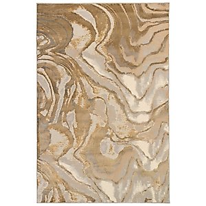 Liora Manne Soho Agate Indoor Rug Gold 6'6"X9'4"