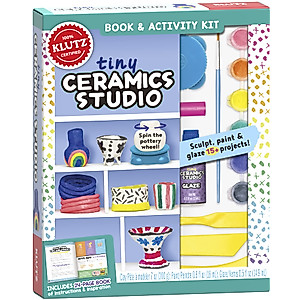 KLUTZ Tiny Ceramics Studio Craft Kit Medium