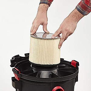 MULTI FIT Wet Dry Vac Filter VF2007 Standard Replacement Wet/Dry Vacuum Filter for Most 5 Gallon and Larger Shop-Vac Branded Wet/Dry Vacuum Cleaners