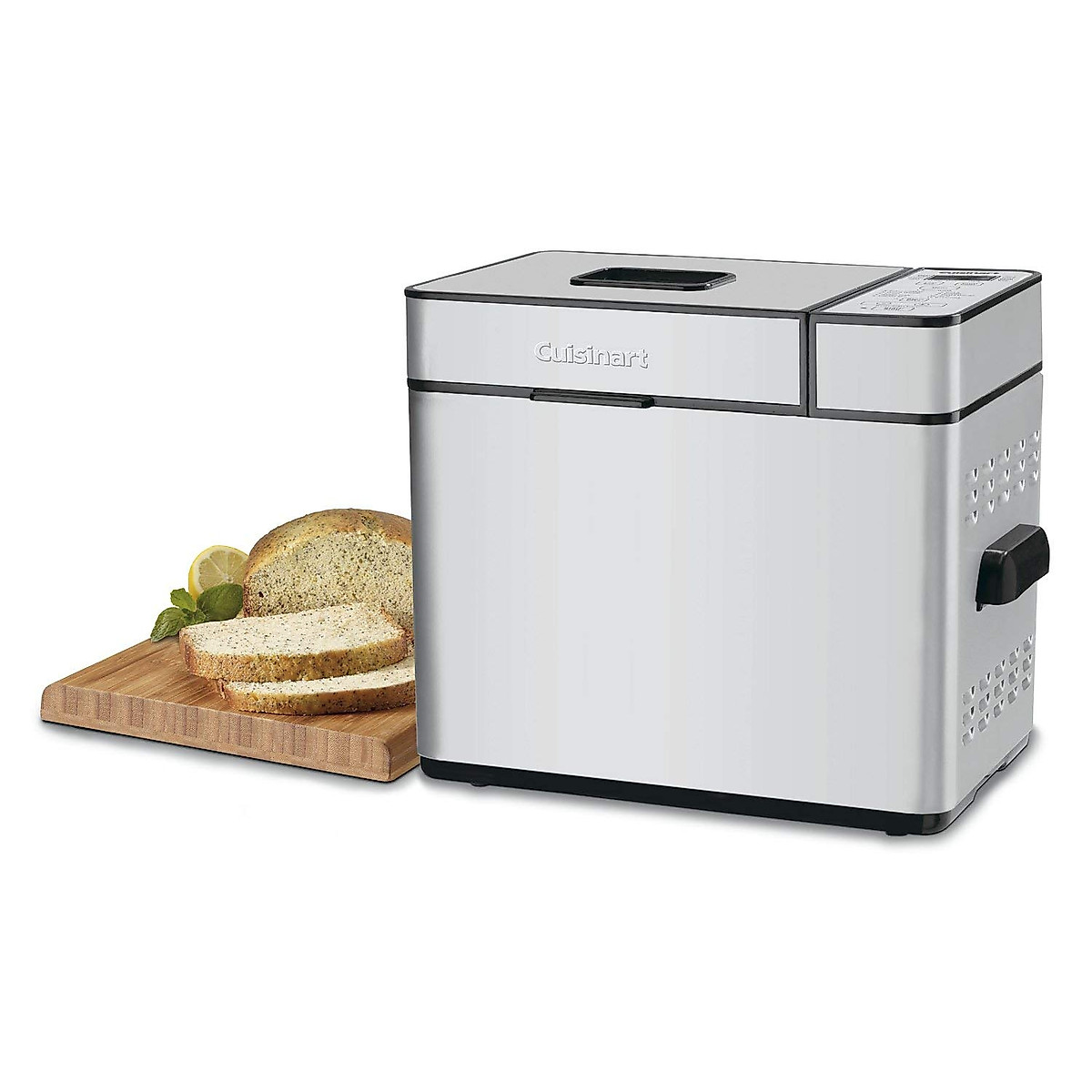 Cuisinart CBK-100SSFR 2-Pound Programmable Breadmaker (Renewed), Stainless Steel, Silver