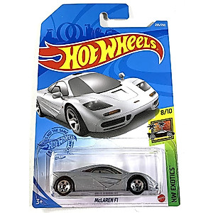 Hot Wheels 2021, McLaren F1 Silver, HW Exotics 8/10, 235/250