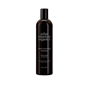 John Masters Organics | Daily Nourishing Shampoo with Lavender & Rosemary | USDA Organic | Purify Scalp | Sulfate Free | Clean Haircare 16 oz.