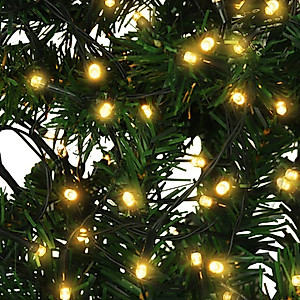 LED String with 150 LEDs Warm White 1197" PVC,Tent Lights,Classroom Lights,Camping Lights String, String Lights for Home, Party, Christmas, Wedding, Garden Decoration