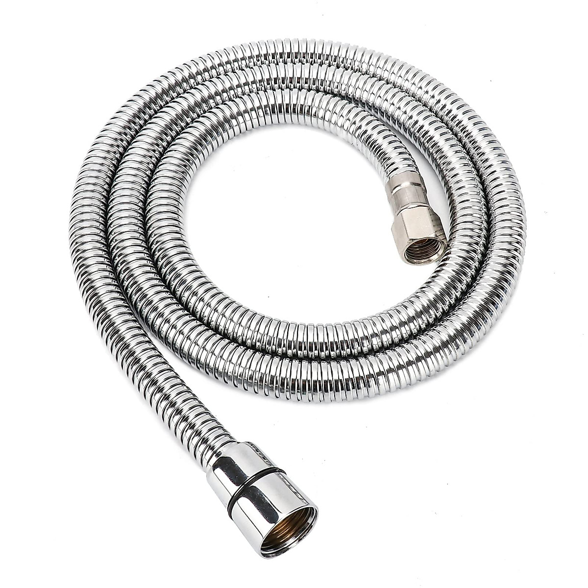 LukLoy 𝟏/𝟐" to 𝟏/𝟒" Nut Stainless Steel Shampoo Bowl Hose for Professional Salon Shampoo Bowl Faucet and Sprayer Head, Sprayer Head Not Included