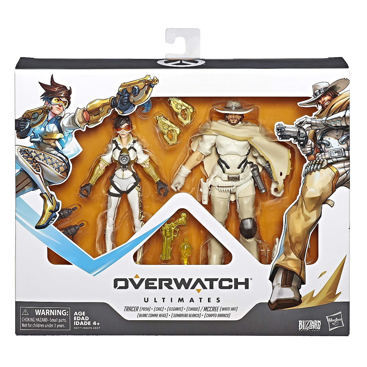 Hasbro Toys Overwatch Ultimate Series Tracer & McCree Fual Pack 6" Collectible Action Figures