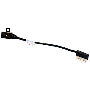 Deal4GO DC Power Input Jack Cable Charging Port for Dell Vostro 3480 3481 3580 3581 3582 3583 3584 3585 Latitude 3490 3590 228R6 0228R6 DC301011R00