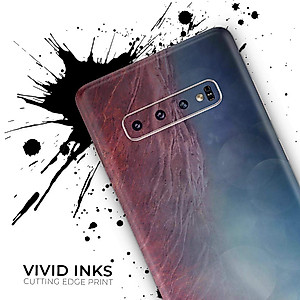 DesignSkinz Abstract Fire & Ice V10 Protective Vinyl Decal Wrap Skin Cover Compatible with The Samsung Galaxy S20 (Screen Trim & Back Glass Skin)