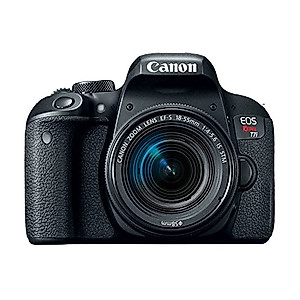 Canon EOS Rebel T7i EF-S 18-55 is STM Kit (Renewed)