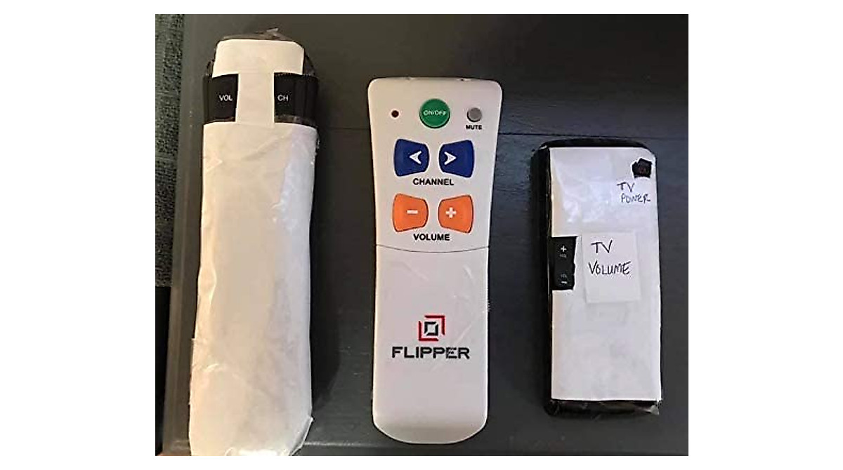 Flipper Big Button Universal TV Remote for Seniors