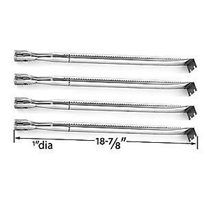 Nexgrill 720-0133 Replacement Grill Kit - Stainless Steel 4 Burners & 4 Stainless Steel Heat Plates