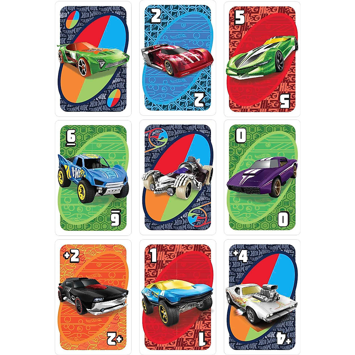 Hot Wheels UNO Matching Card Game Featuring 112 Cards with Hot Wheels Graphics, Game Night, Kids Gift Ages 7 Years & Older