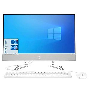 HP Pavilion 27 Touch Desktop 1TB SSD Exreme (AMD Ryzen Processor with Four Cores and Max Boost 3.70GHz, 16 GB RAM, 1 TB SSD, 27-inch FullHD IPS Touchscreen, Win 10 Pro) PC Computer All-in-One