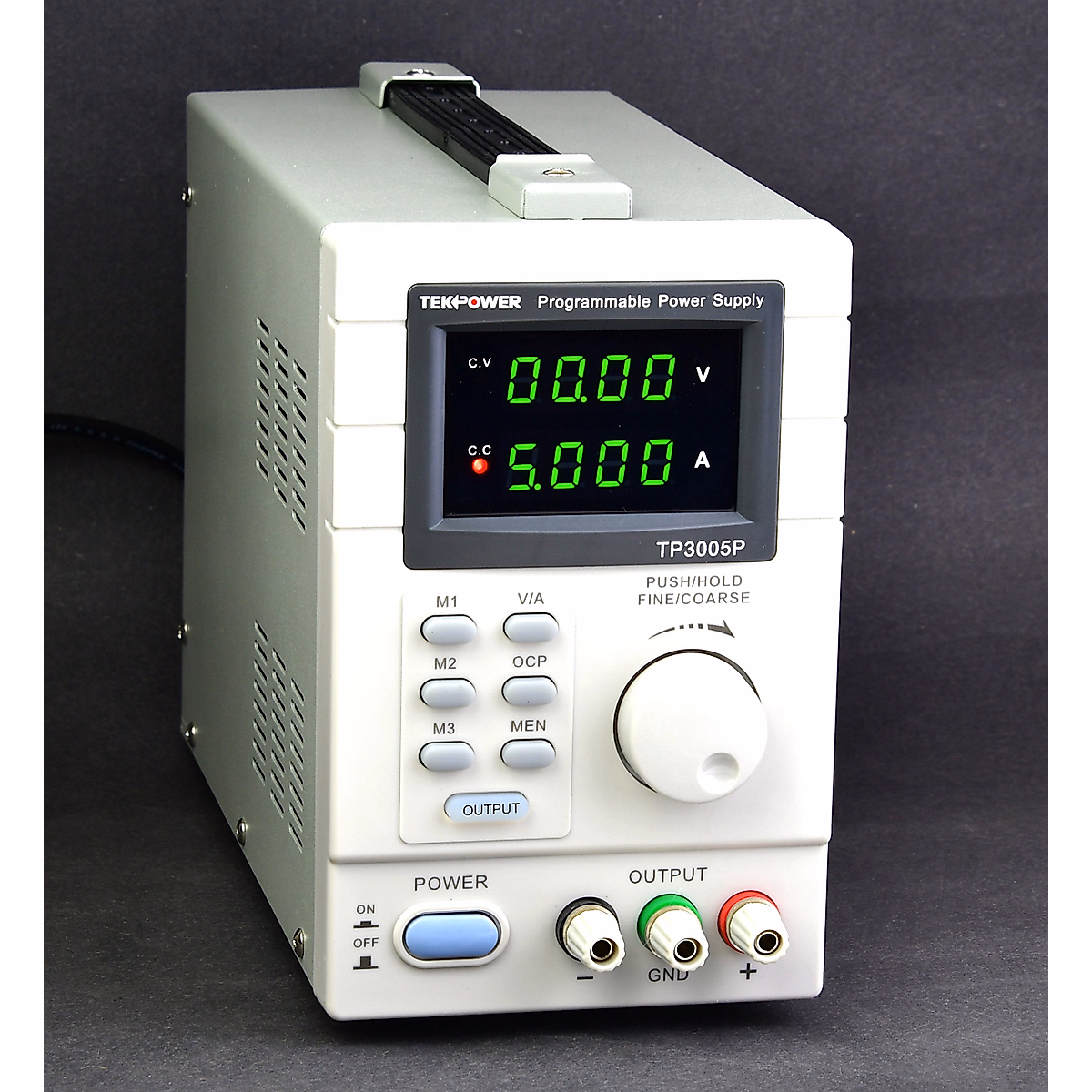 Tekpower TP3005P Programmable Linear Type Variable Regulated DC Power Supply, 0-30V at 0-5A