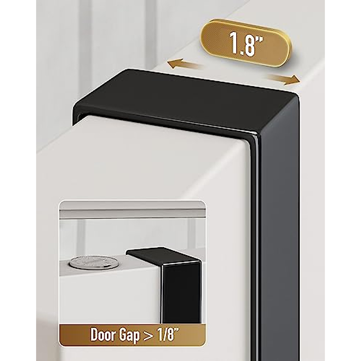 CHAUNCEY HOME Over The Door Coat Hooks, Upgraded Version - Coat Hangers with Extended Arms