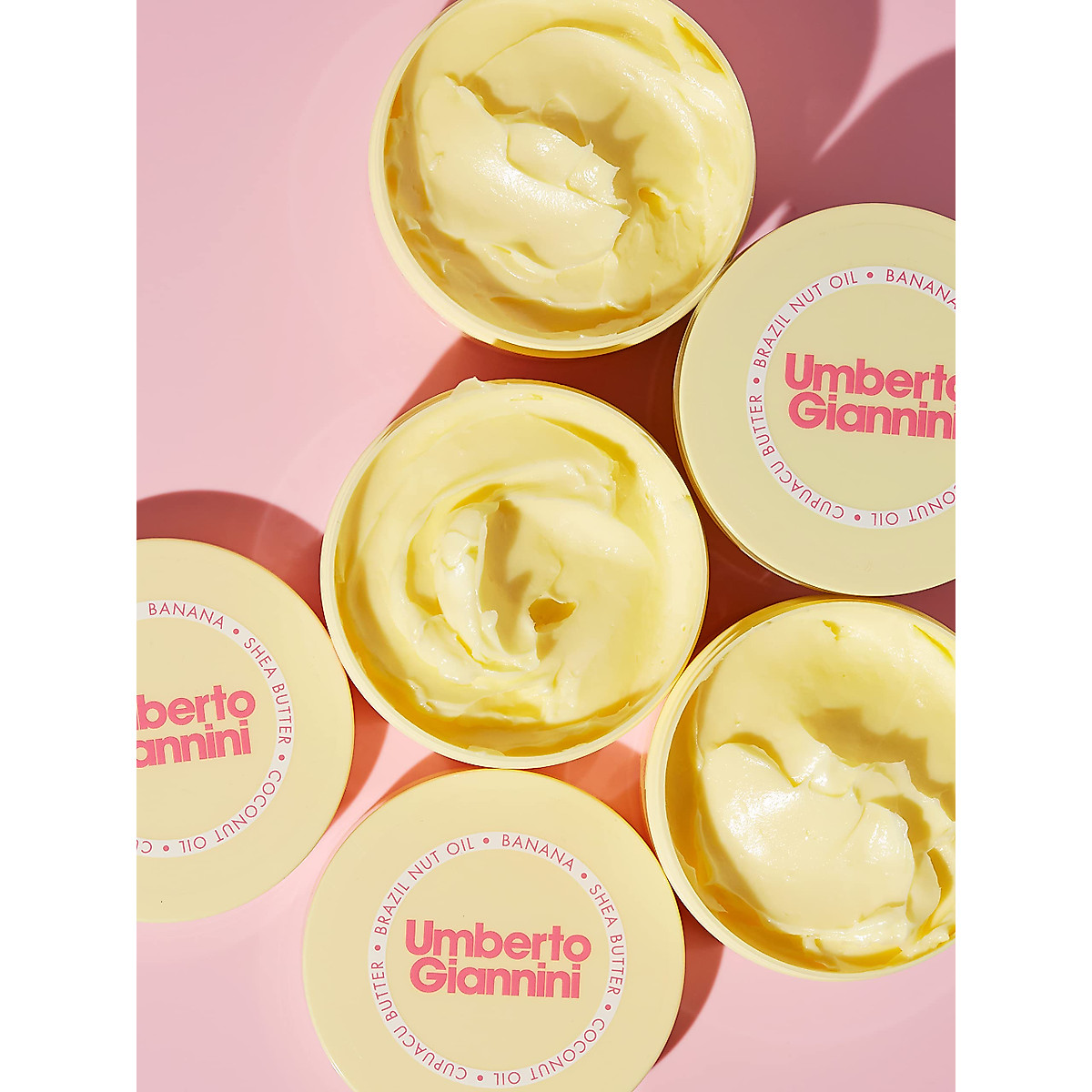 Umberto Giannini Coily Banana Butter Repair + Restore Leave-in Conditioner Vegan Cruelty Free 97% Natural