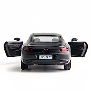 RMZ City 1:36 Diecasting Alloy Car Model Bentley Continental GT Toy Car, Pull Back Vehicles Toy Car for Toddlers Kids Boys Girls Gift Red
