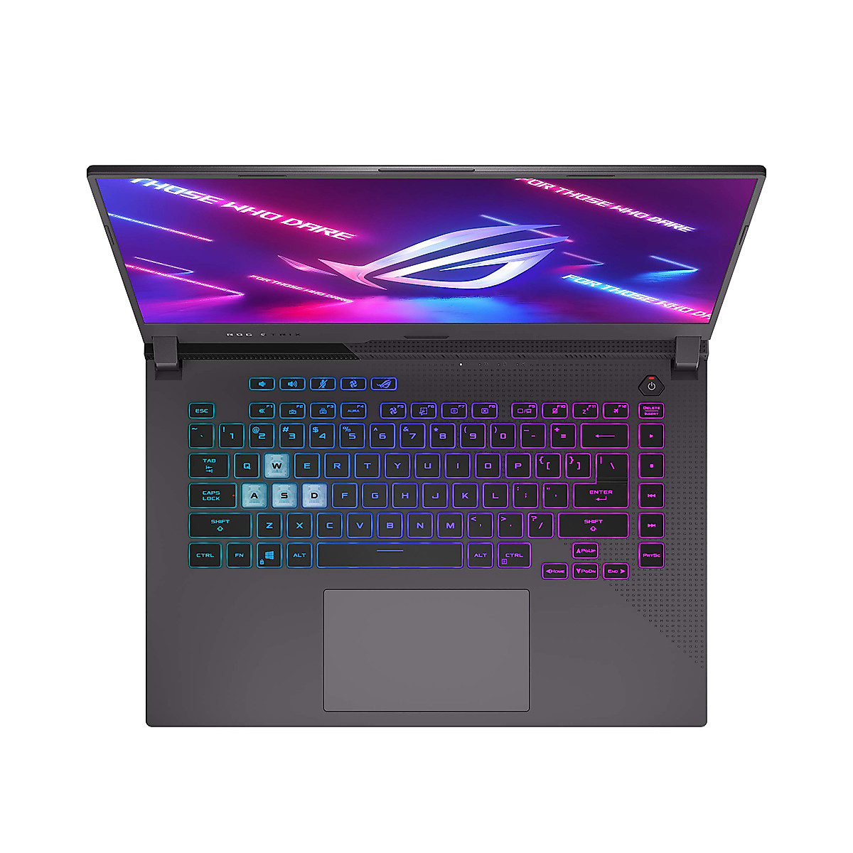 ASUS ROG Strix G15 (2021) Gaming Laptop, 15.6” 144Hz IPS Type FHD Display, NVIDIA GeForce RTX 3060, AMD Ryzen 9 5900HX, 16GB DDR4, 512GB PCIe NVMe SSD, RGB Keyboard, Windows 10, G513QM-ES94