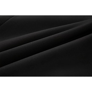 Black Blazer for Men Slim Fit Mens Sport Coat Two Button Solid Color Jacket Blazer Suit for Business Casual L