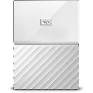 WD 4TB White My Passport Portable External Hard Drive - USB 3.0 - WDBYFT0040BWT-WESN (Renewed)