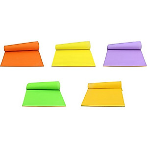 4A Super Sticky,6 x 8 Inches,Extra Bright Color Assorted,Lined,Self-Stick Notes,50 Sheets/Pad,4 Pads/Pack,200 Sheets/Pack,4A 608S-Lx4