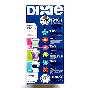 Dixie Bathroom Cups, 3 oz 200 ea, Assorted designs