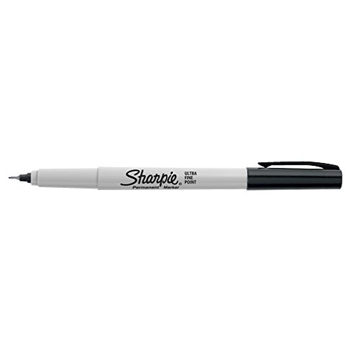 Sharpie Permanent Markers, Ultra-Fine Point, Black, 24-Count