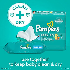 Baby Wipes, Pampers Baby Fresh Scented Baby Diaper Wipes 10X Pop-Top Packs, 800 Total Wipes (Packaging May Vary)