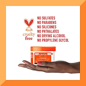 Cantu Moisturizing Twist & Lock Gel with Shea Butter for Natural Hair, 13 oz (Packaging May Vary)